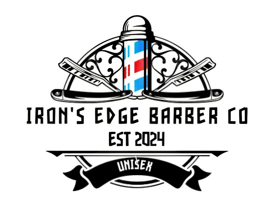 Iron's Edge Barber Co logo